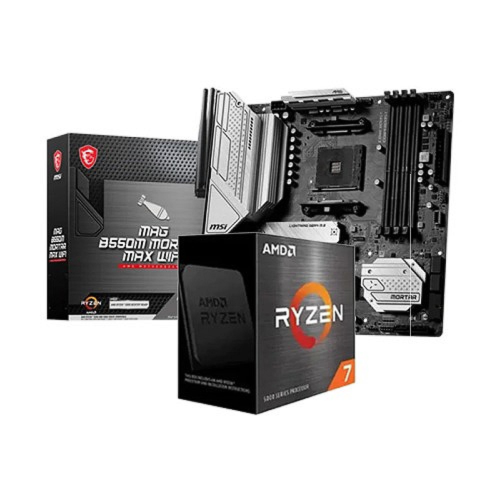 AMD Ryzen 7 5700G Processor With MSI MAG B550M MORTAR MAX WIFI ...