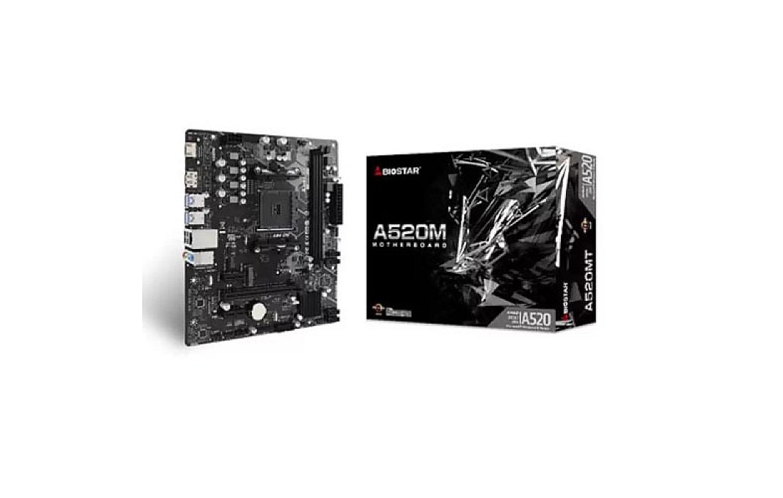 Biostar AMD Ryzen A520MT Micro ATX Motherboard Price in BD