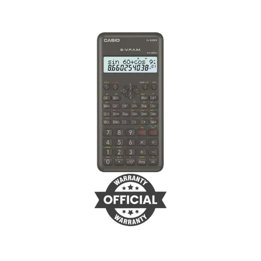 Casio FX-82MS 2nd Edition Non Programmable Scientific Calculator Price in BD
