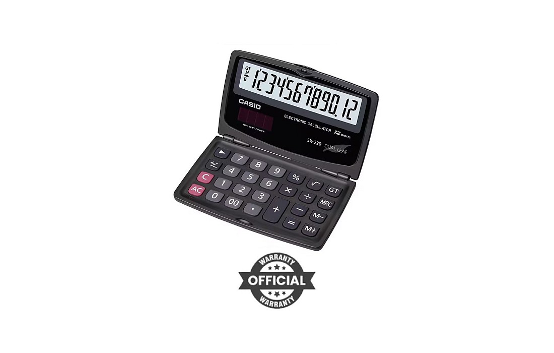 Casio SX-220-W Portable Basic Calculator Price in BD