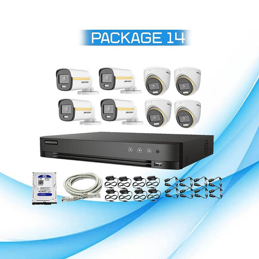 Hikvision HD 8 Camera Package Price in BD