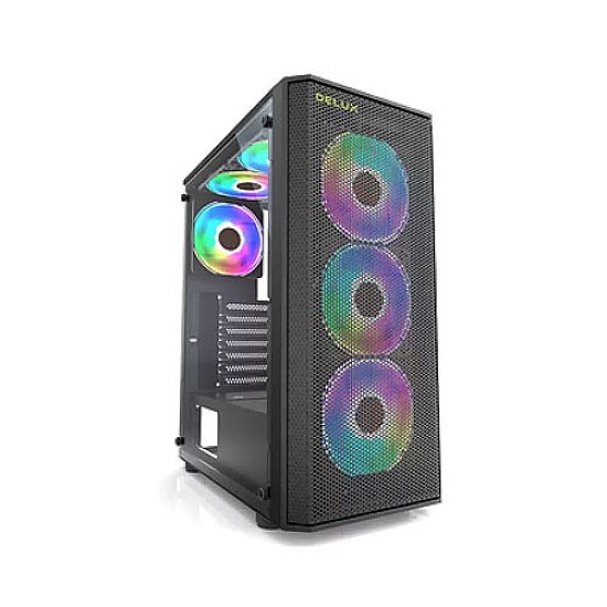 DELUX K07 MID TOWER ATX GAMING CASING Price in BD.