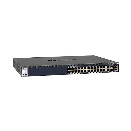 NETGEAR M4300-28G (GSM4328S) 24x1G, 2x10G, and 2xSFP+ Managed Switch ...