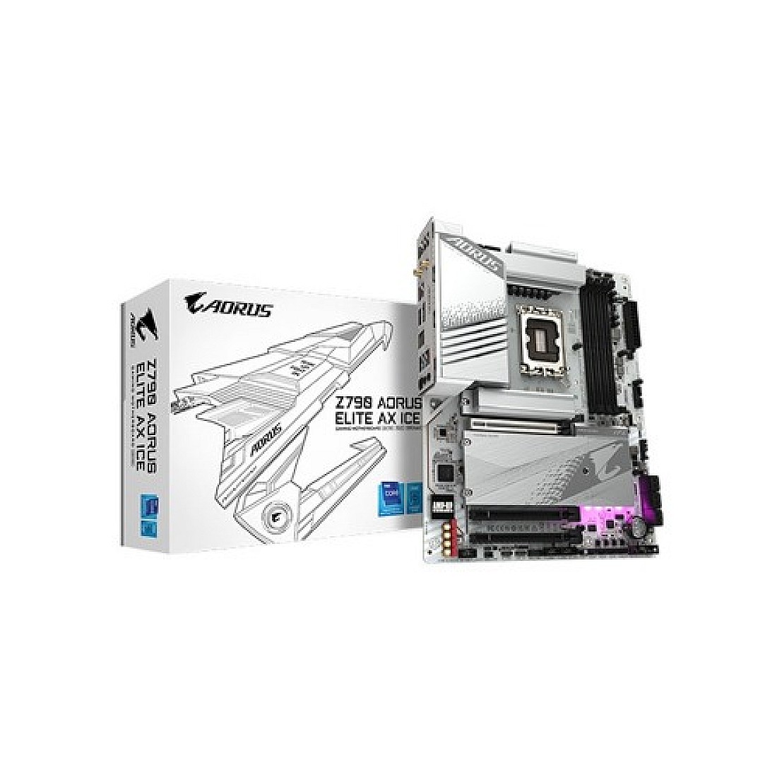 GIGABYTE Z790 AORUS ELITE AX ICE DDR5 MOTHERBOARD Price in BD