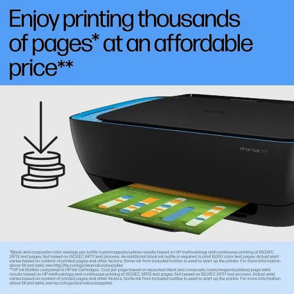 HP Ink Tank 319 All-in-One Color Printer Price in BD