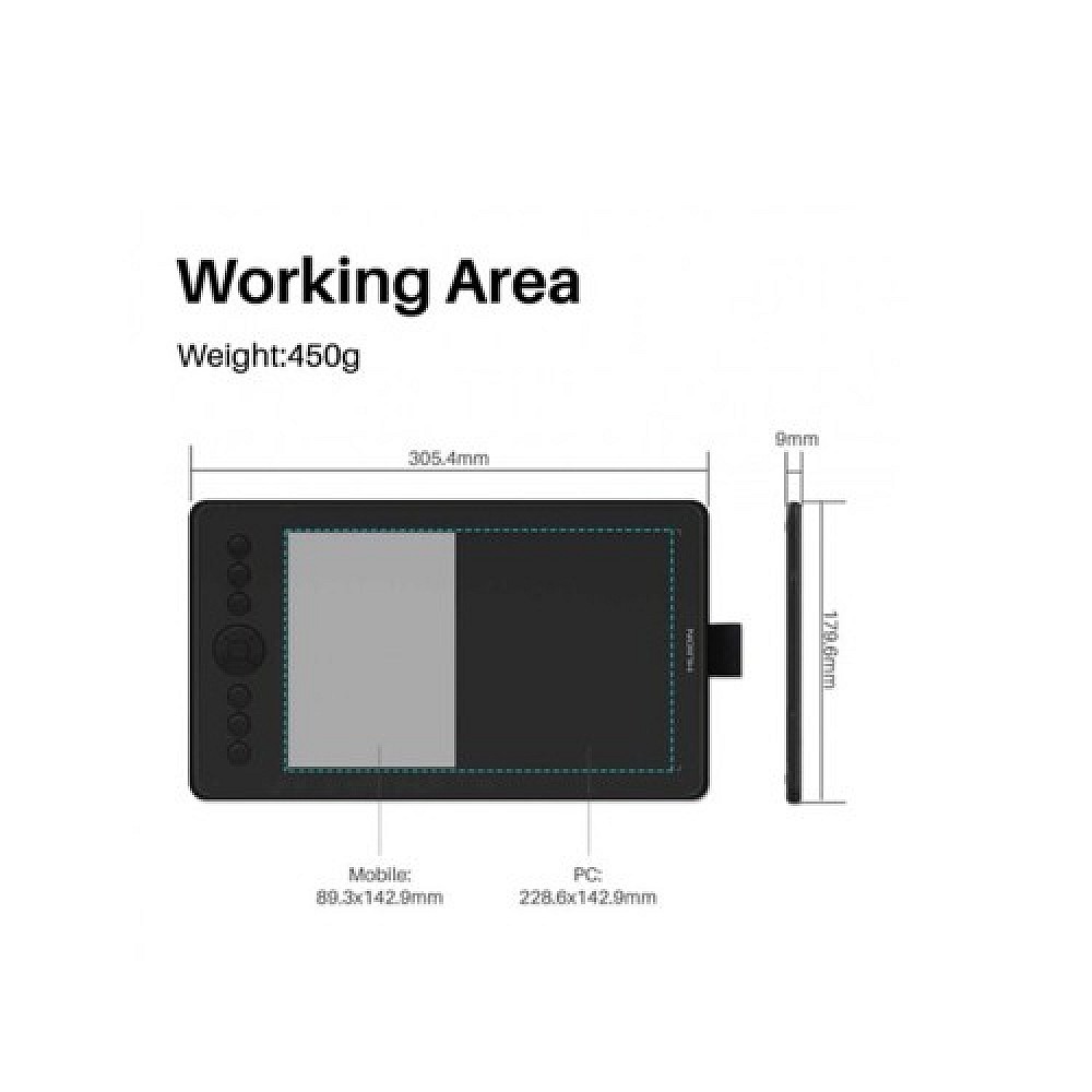 Huion H320m 2 In 1 Graphic Tablet price in BD