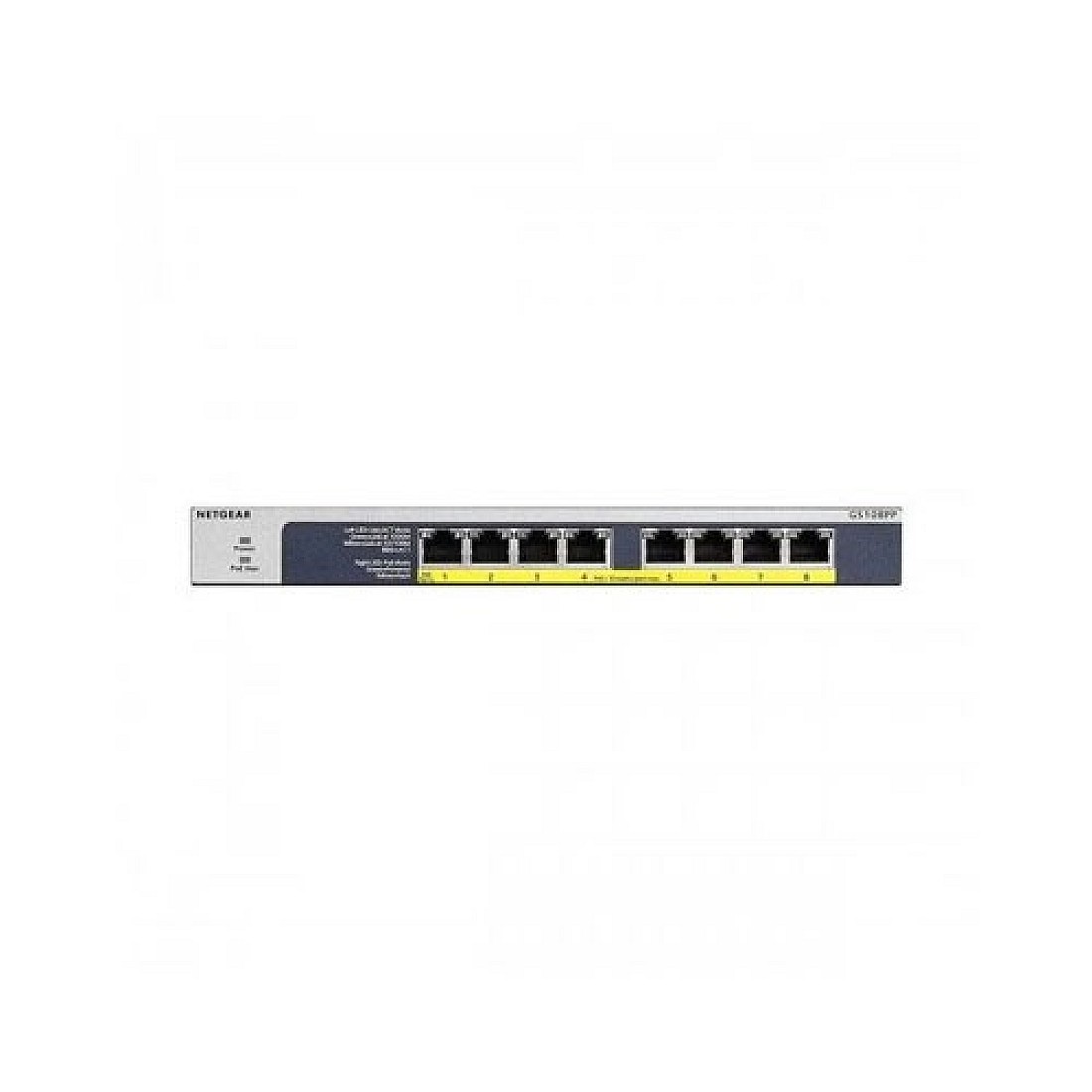 Netgear GS108PP 8 +4 PoE Port Pro Safe Gigabit PoE Unmanaged Desktop ...