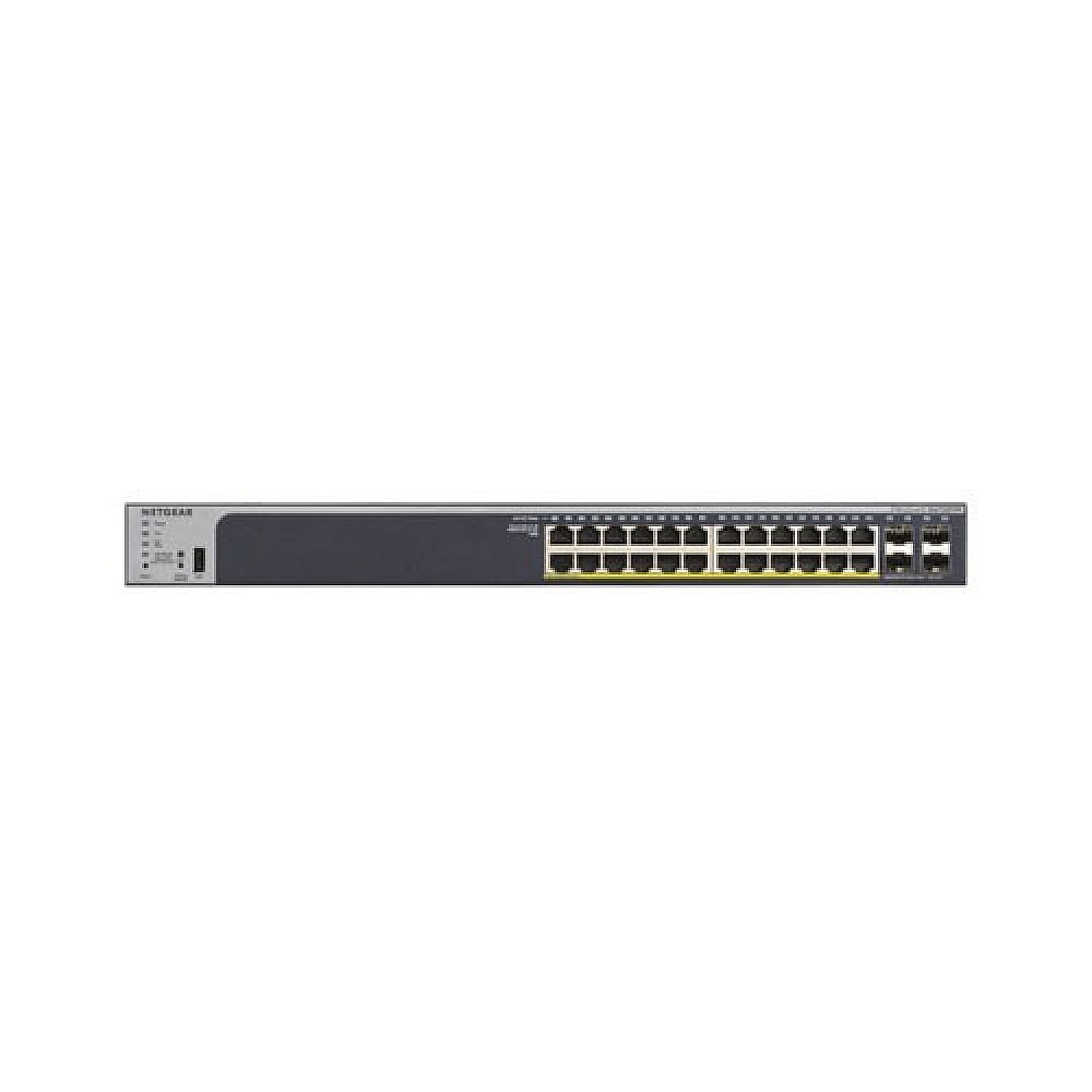 Netgear GS728TP 24 + 4 SFP Port Pro Safe Gigabit PoE Manage Switch ...