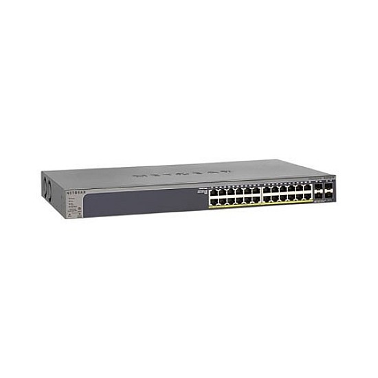 Netgear GS728TP 24 + 4 SFP Port Pro Safe Gigabit PoE Manage Switch ...