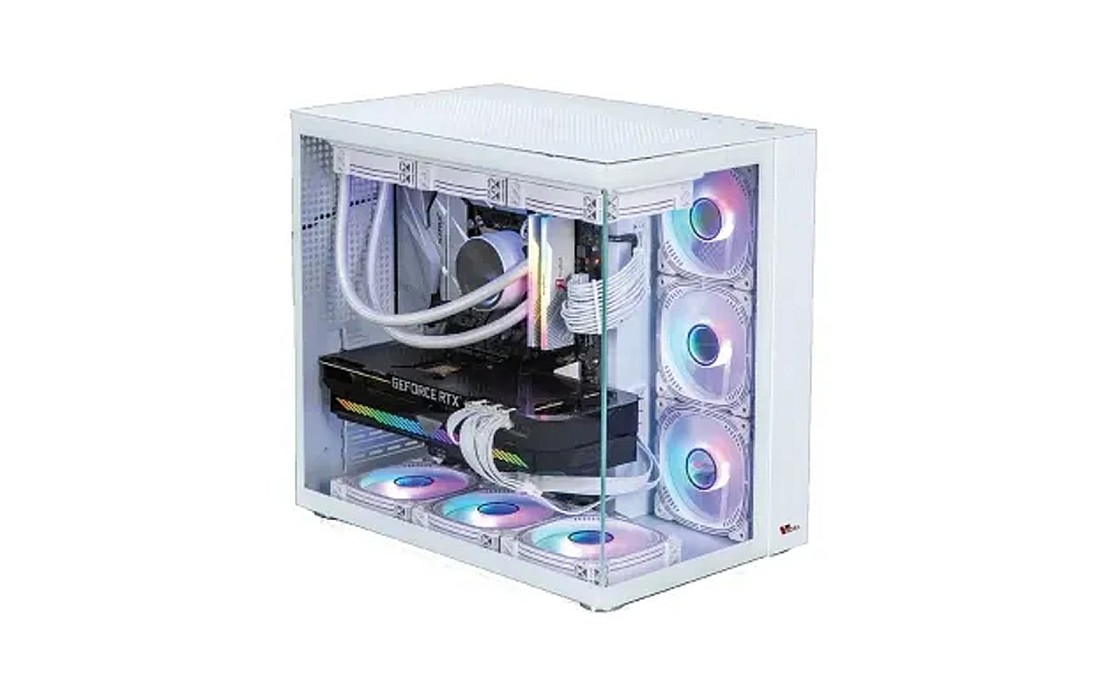 PC Power ICEBERG V2 WH Mid Tower ARGB Gaming Casing Price in BD