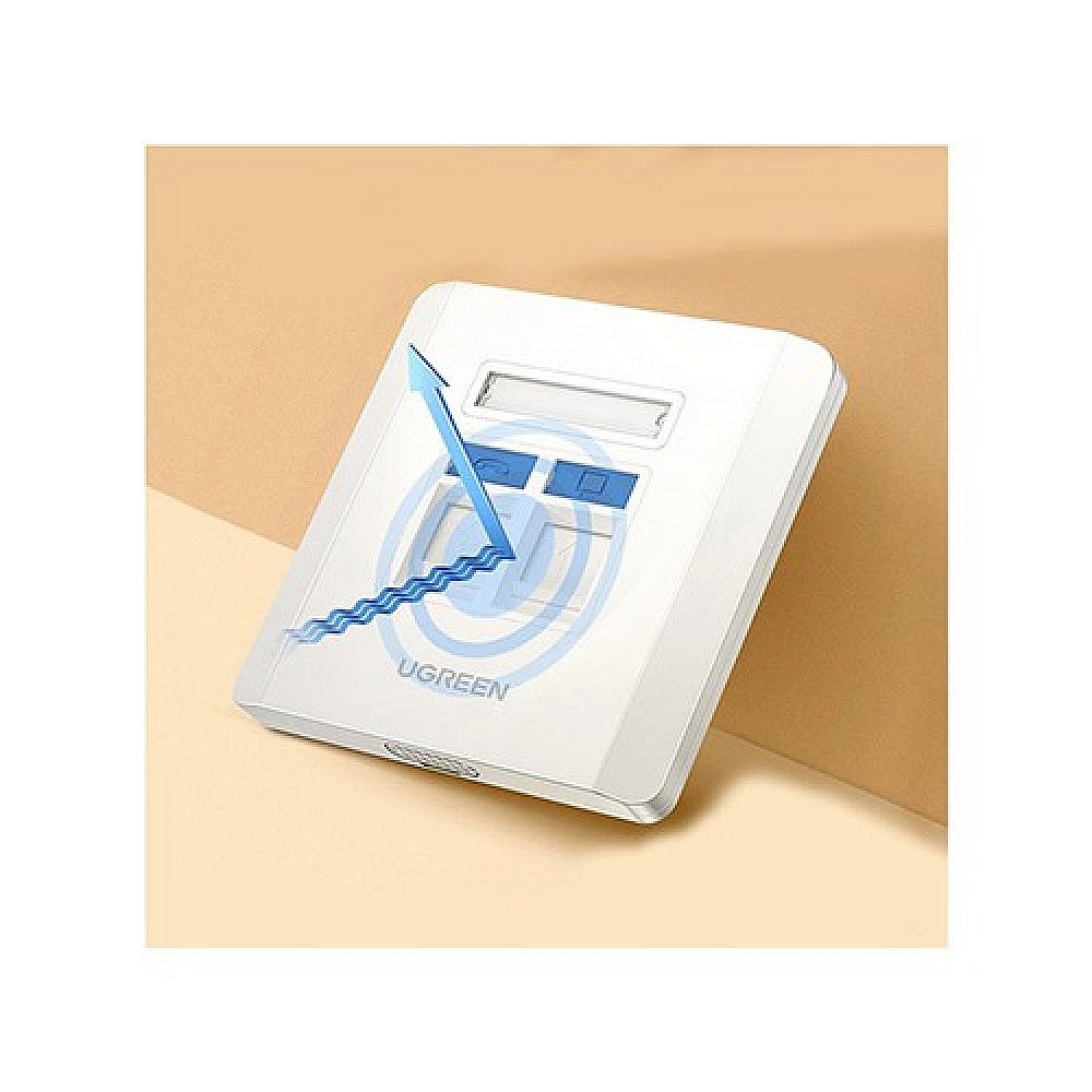 Ugreen NW144 (80182) Dual Port Face Plate Price In Bangladesh
