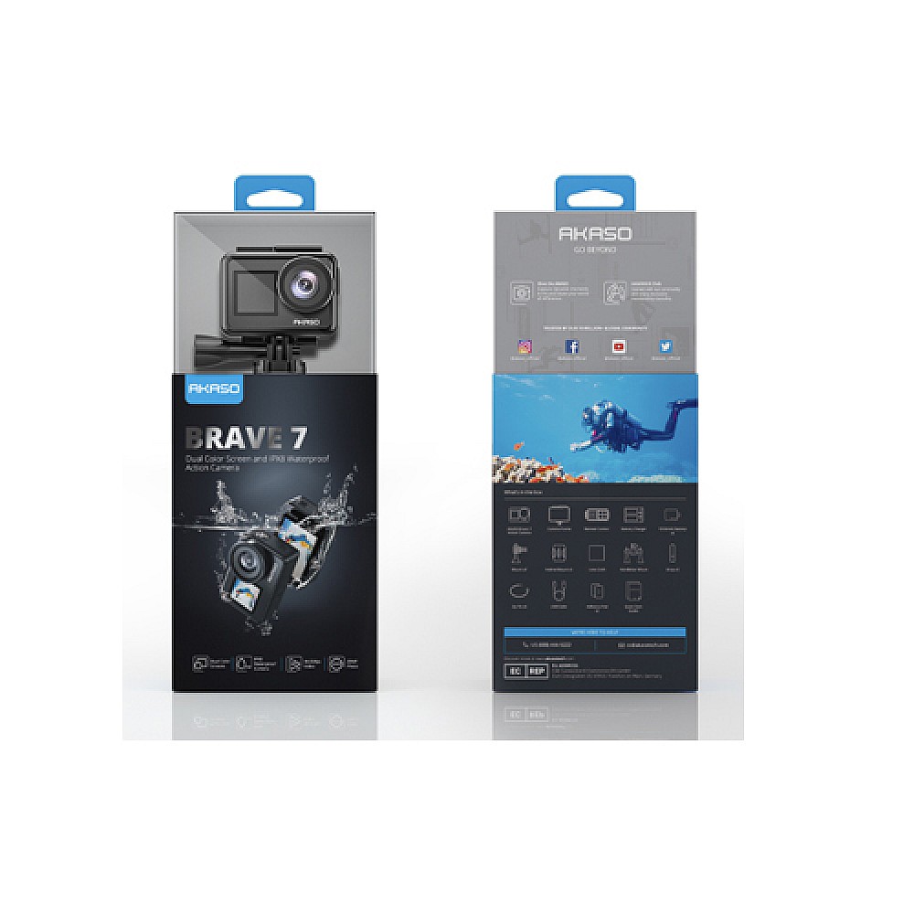 AKASO Brave 7 Remote Control Action Camera price in BD