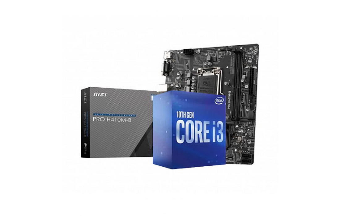 Intel Core I3 10100 With MSI Motherboard Combo Price in BD