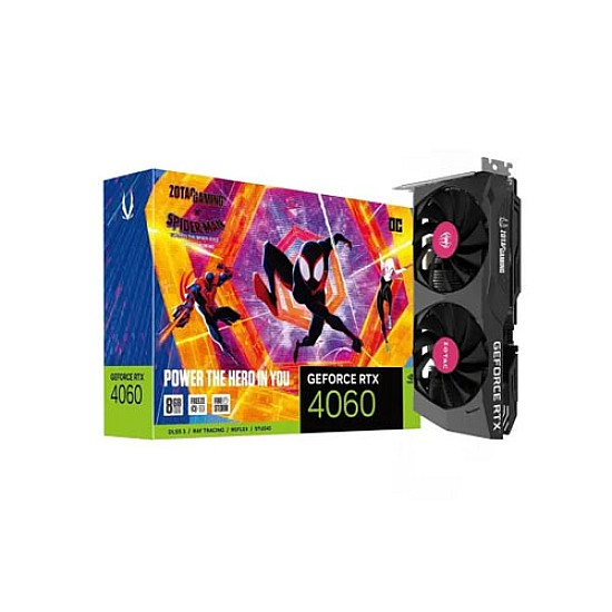 ZOTAC GAMING GeForce RTX 4060 8GB OC Spider-Man Graphics Card price in BD