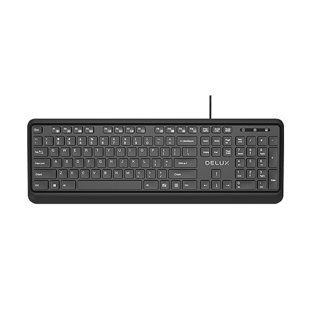 DELUX KA190U WIRED MULTIMEDIA KEYBOARD price in BD