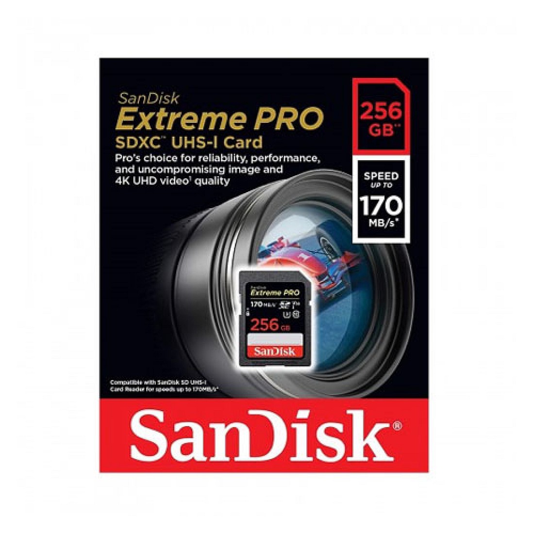 SanDisk Extreme PRO 256GB 170mbps Memory Card price in BD