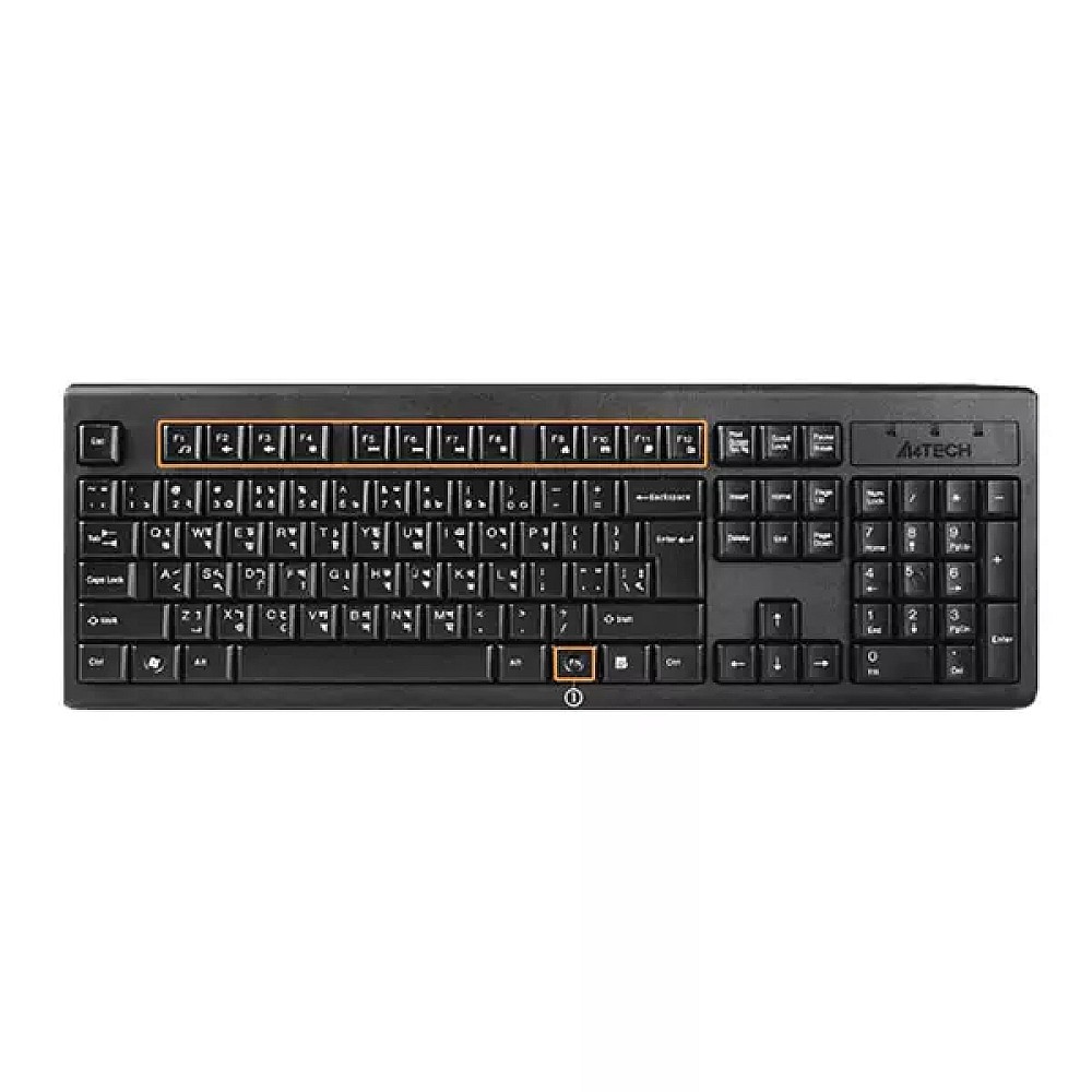 A4 Tech KR-83 USB Bangla Keyboard | Computer Village