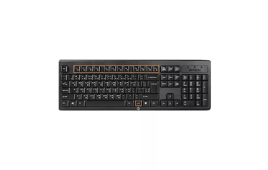 A4 Tech KR-83 USB Bangla Keyboard | Computer Village