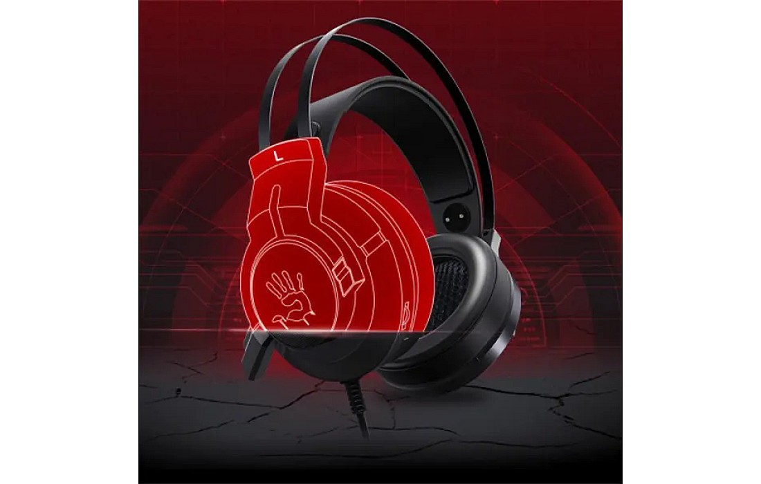 A4TECH G437 Bloody Gaming Headset Gun Black Price in BD