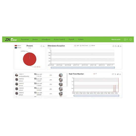 ZKTeco BioTime 8.0 Software Price in Bangladesh | Computer Village