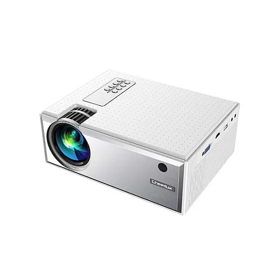 Cheerlux C8 Wi-Fi 1800 Lumens Mini LED Projector Price in BD.
