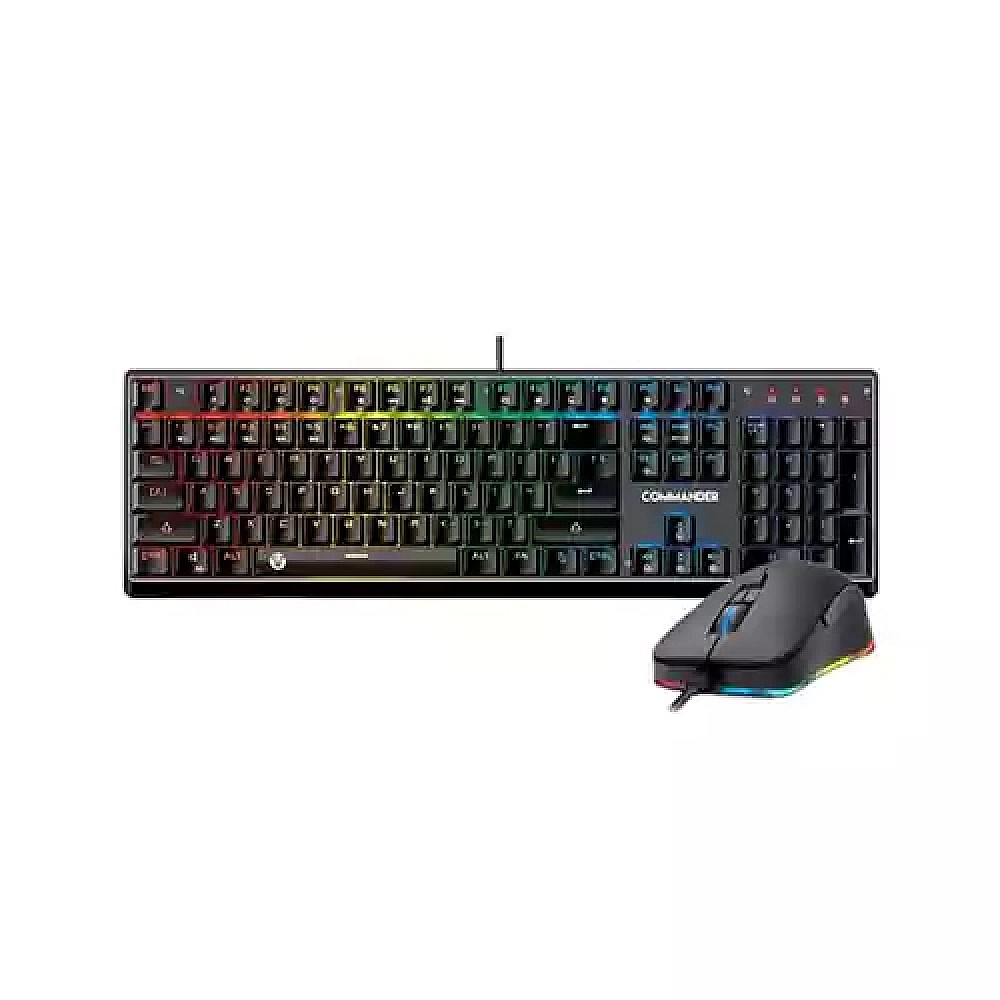 Fantech MVP862 COMMANDER RGB Mechanical Keyboard & Mouse Combo ...