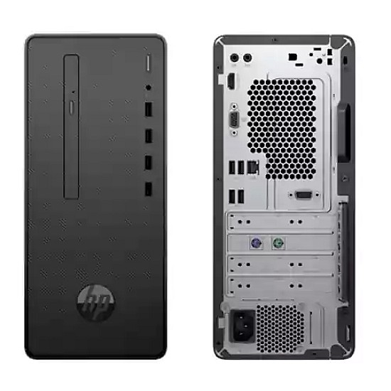 HP Desktop Pro A G2 AMD Ryzen 5 PRO 2400G Micro Tower Brand PC ...
