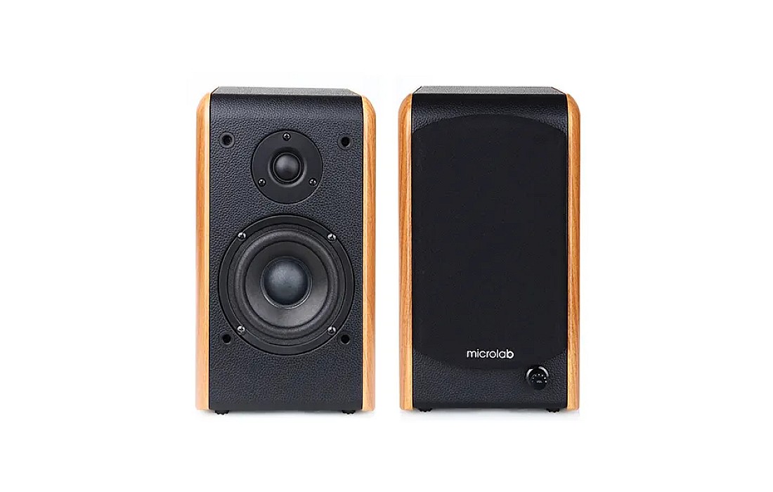 Microlab b77bt multimedia wooden color speaker 2.0 Price in Bangladesh ...