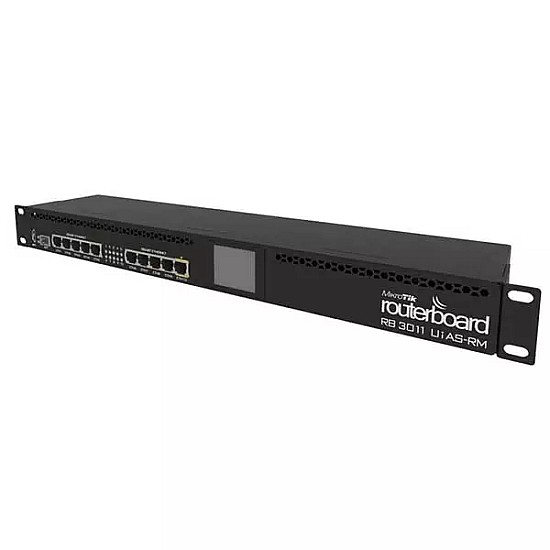 Mikrotik RB3011UiAS-RM 1U Rackmount 10x Gigabit Ethernet Router I ...