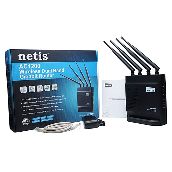 Netis WF2780 AC1200 Wireless Dual Band Gigabit Router Price in Bangladesh