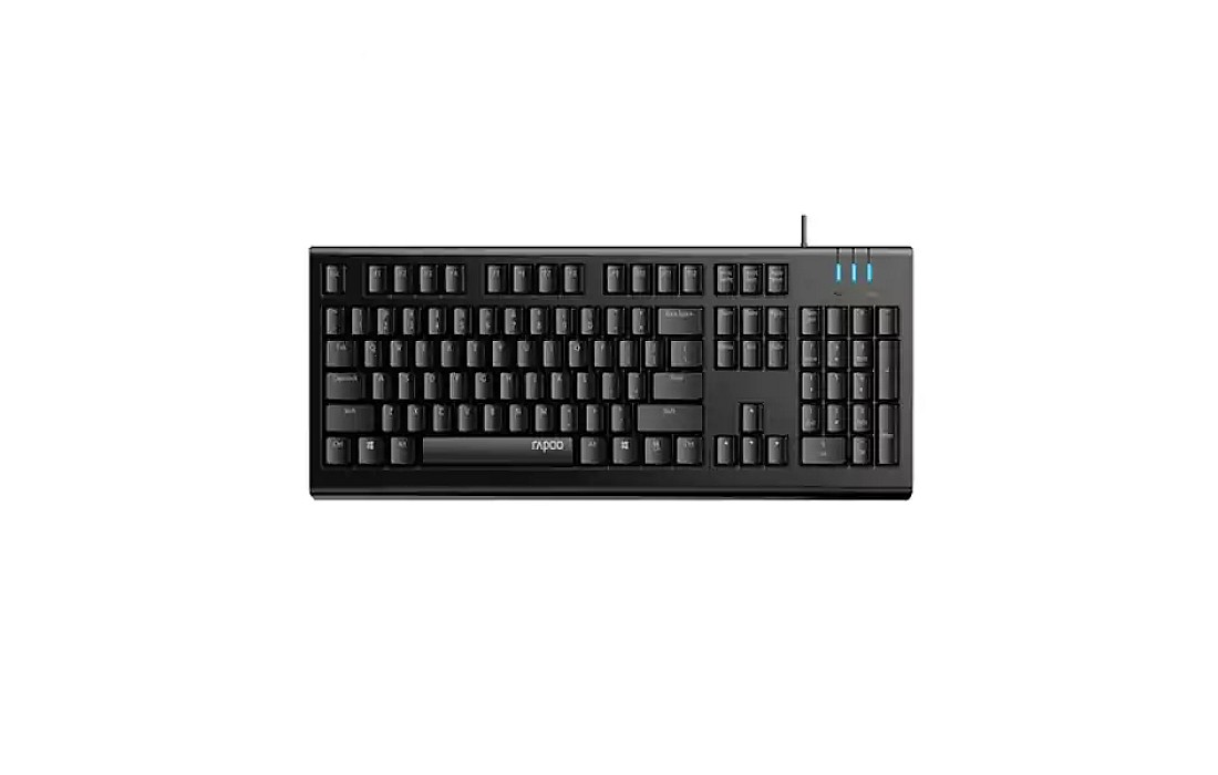 Rapoo NK1800 USB Optical Keyboard with Bangla Price in BD.