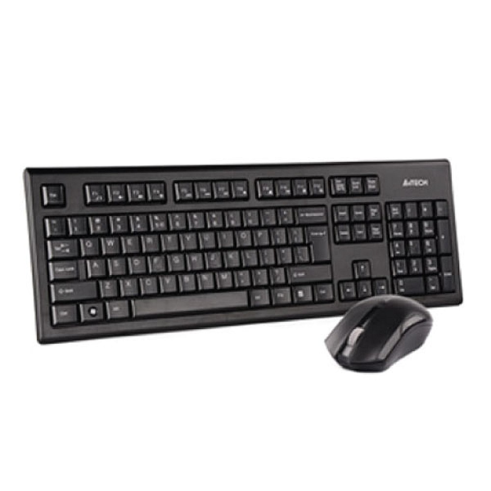 A4 Tech 3000N Black Wireless Keyboard & Mouse Combo with Bangla price in BD